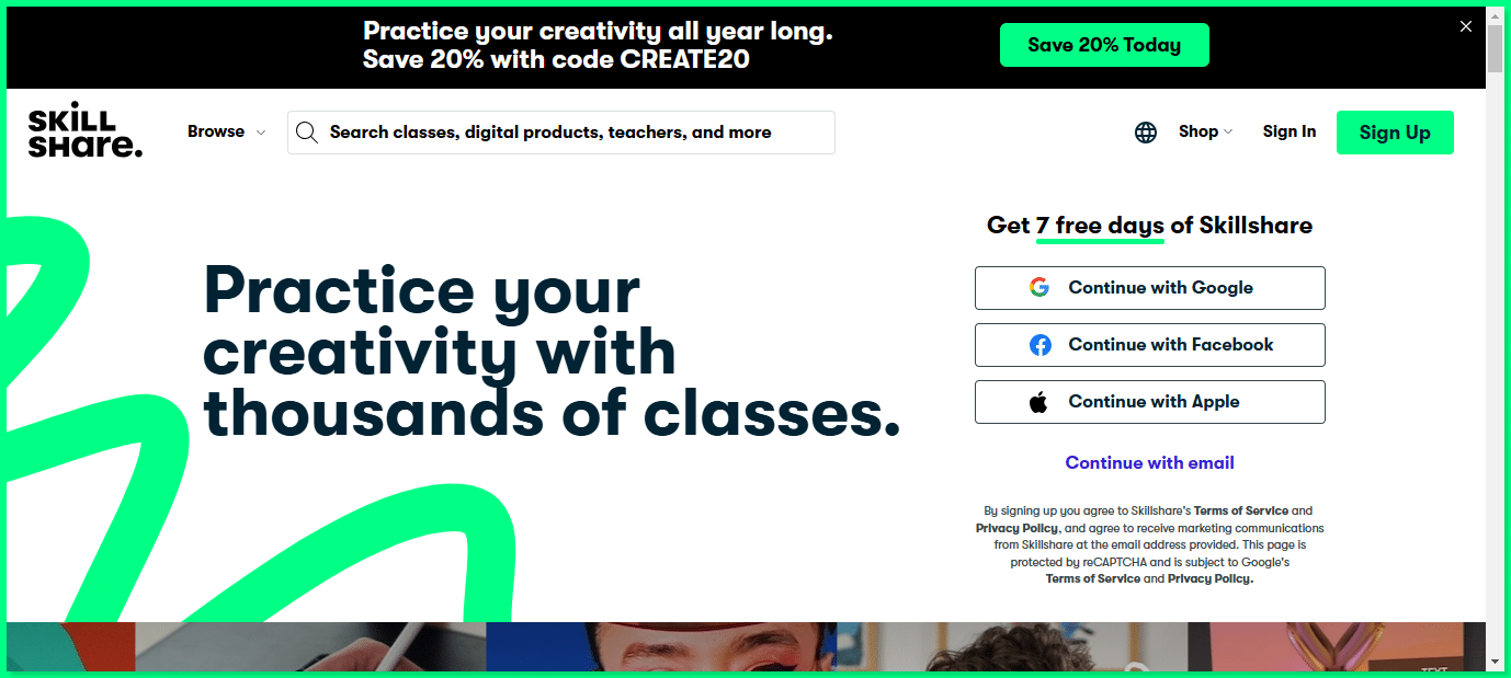 Skillshare Coupon Code (Feb 2026) Flat 30% Discount